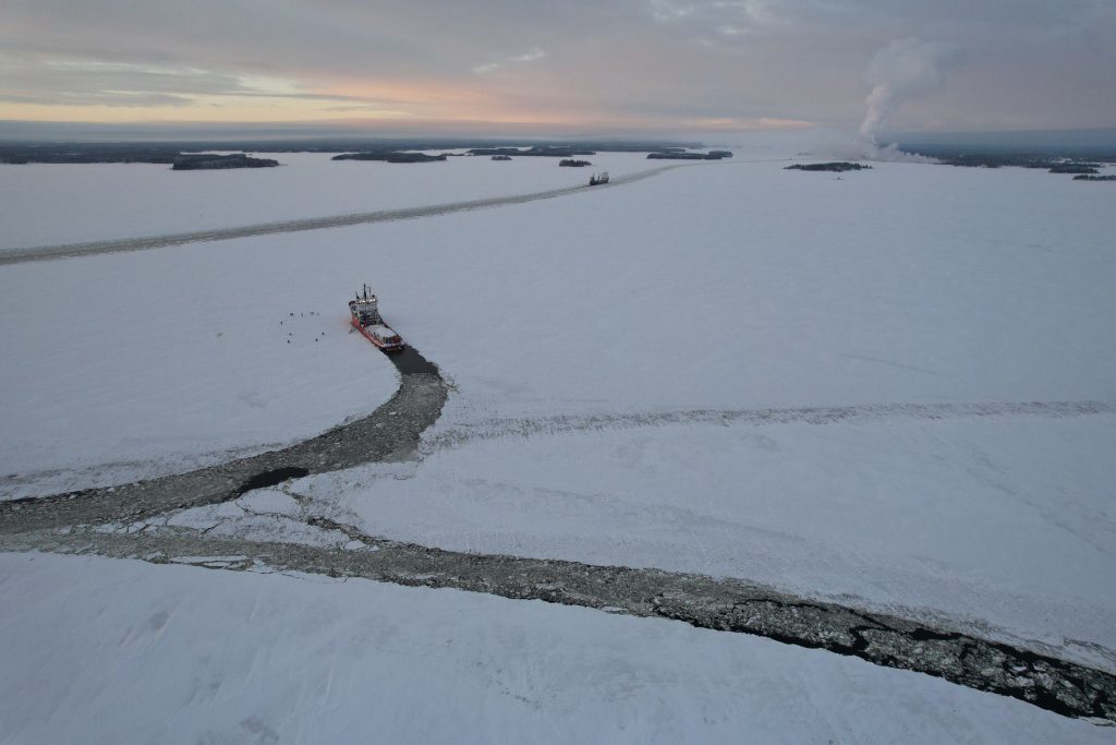 Polar Explorer Icebreaker Adventure in Lapland, Finland